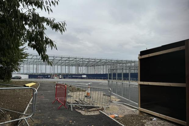 First look at huge record-breaking building under construction