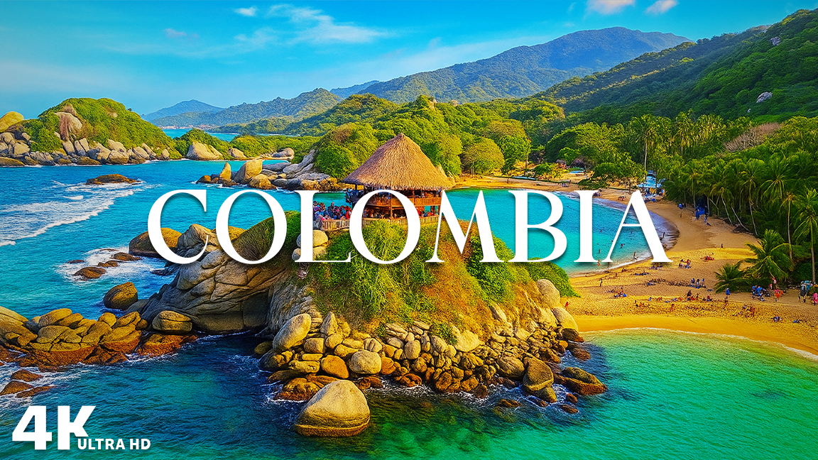 Colombia – Mountains, Rainforests, and Coastlines in 4K