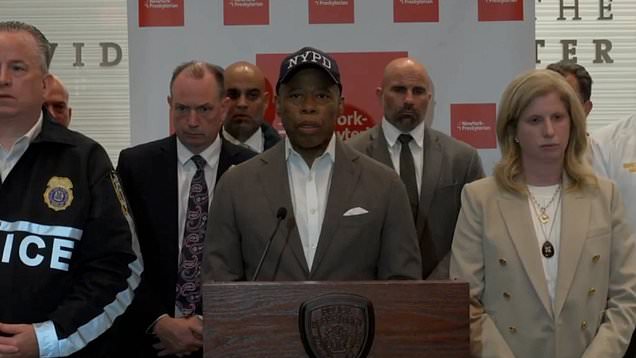 NYC Mayor provides update on Police officer who was killed by gunman