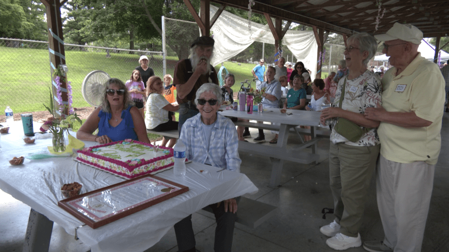 Hundreds gather in Wacousta for woman’s 100th birthday party