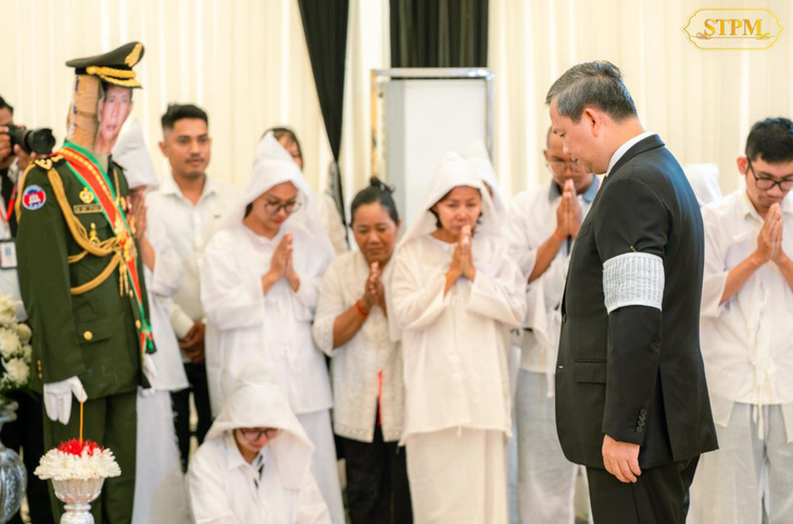 Ông Hun Manet viếng tướng tử trận Duong Samneang