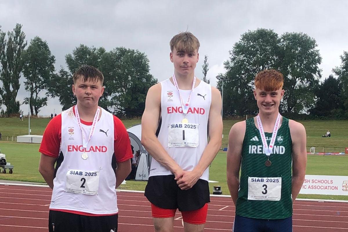 Shot put star Capes retains his international title, while Corleys put ...