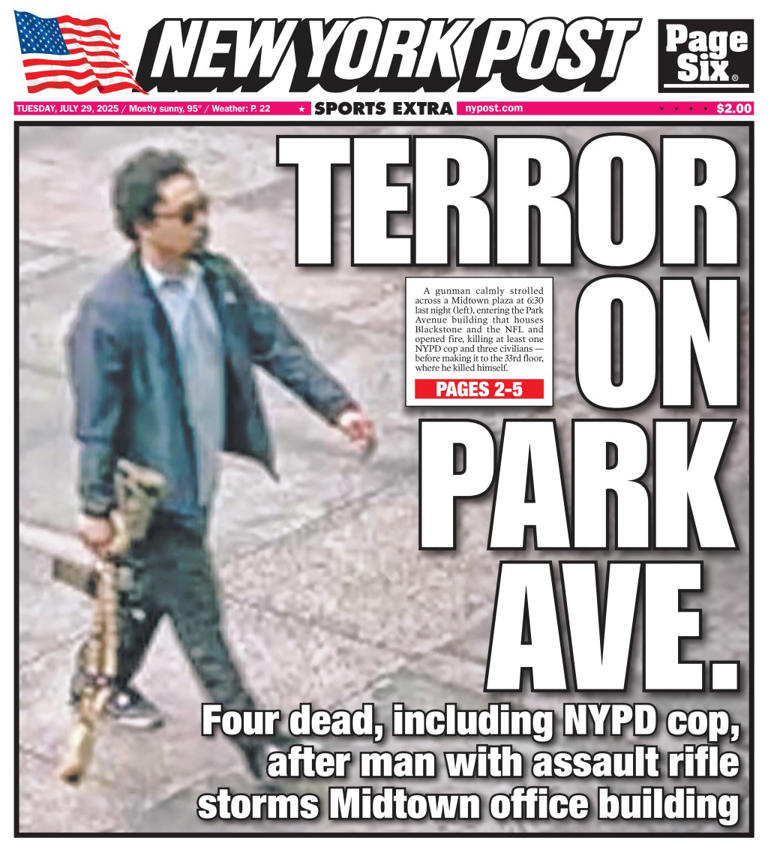 Brave NYPD officer killed in Midtown shooting identified as Didarul Islam — 4-year force veteran ...