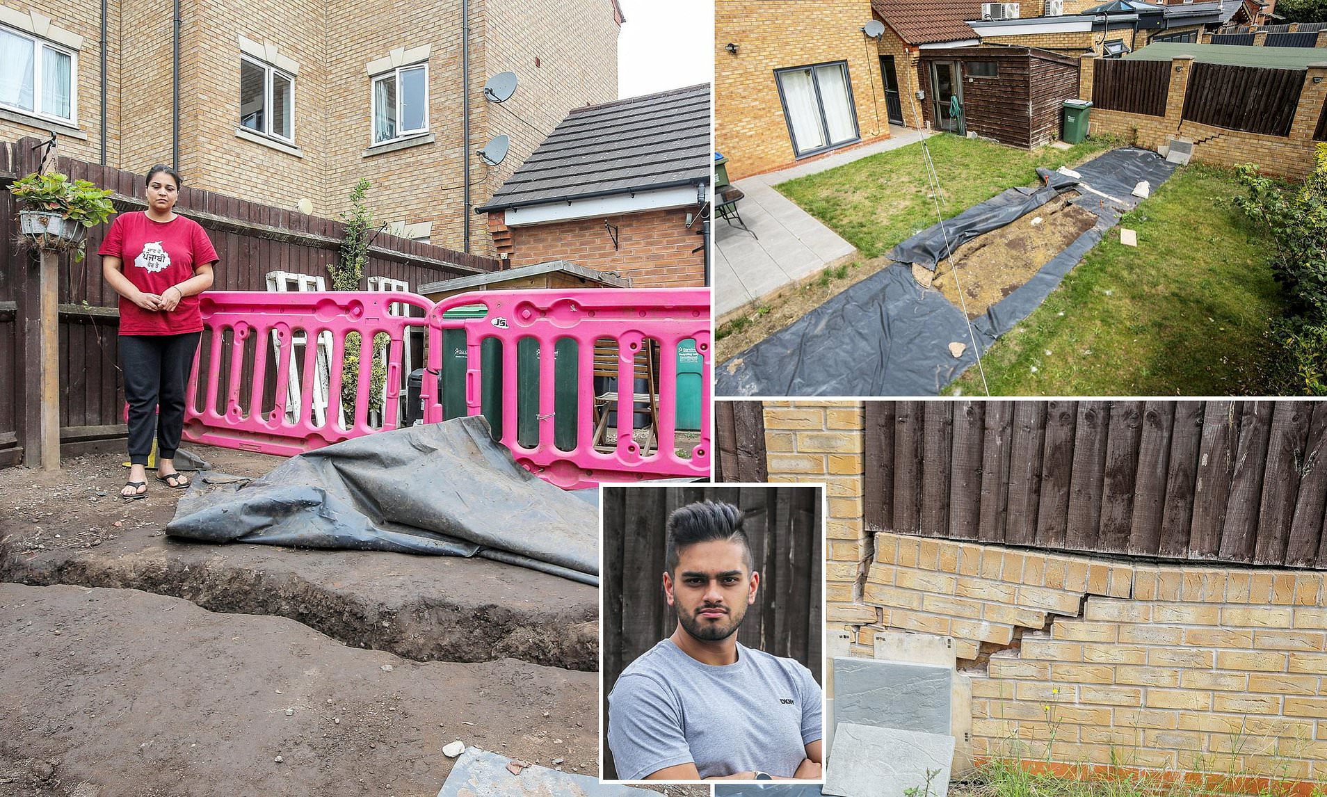 Dozens evacuated as construction work on £245m tram line 'causes ...