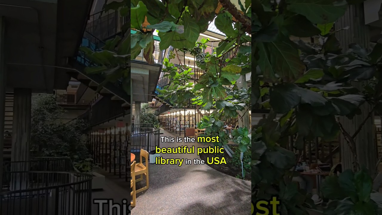 USA's Most Beautiful Public Library (used to be)