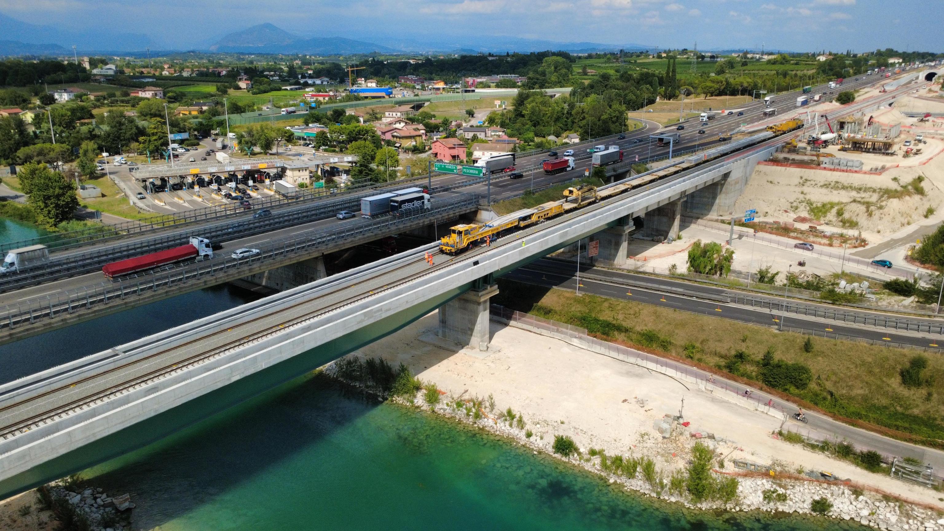 Una flotta di droni Saipem sorveglia cantiere Av Brescia-Verona