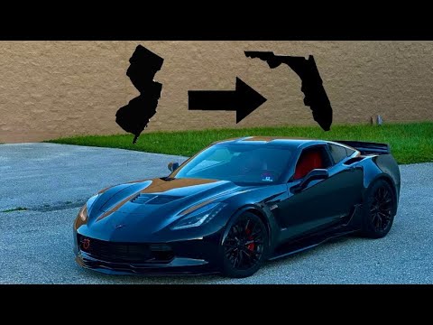 Driving My Corvette Z06 1,000 Miles Back to Florida