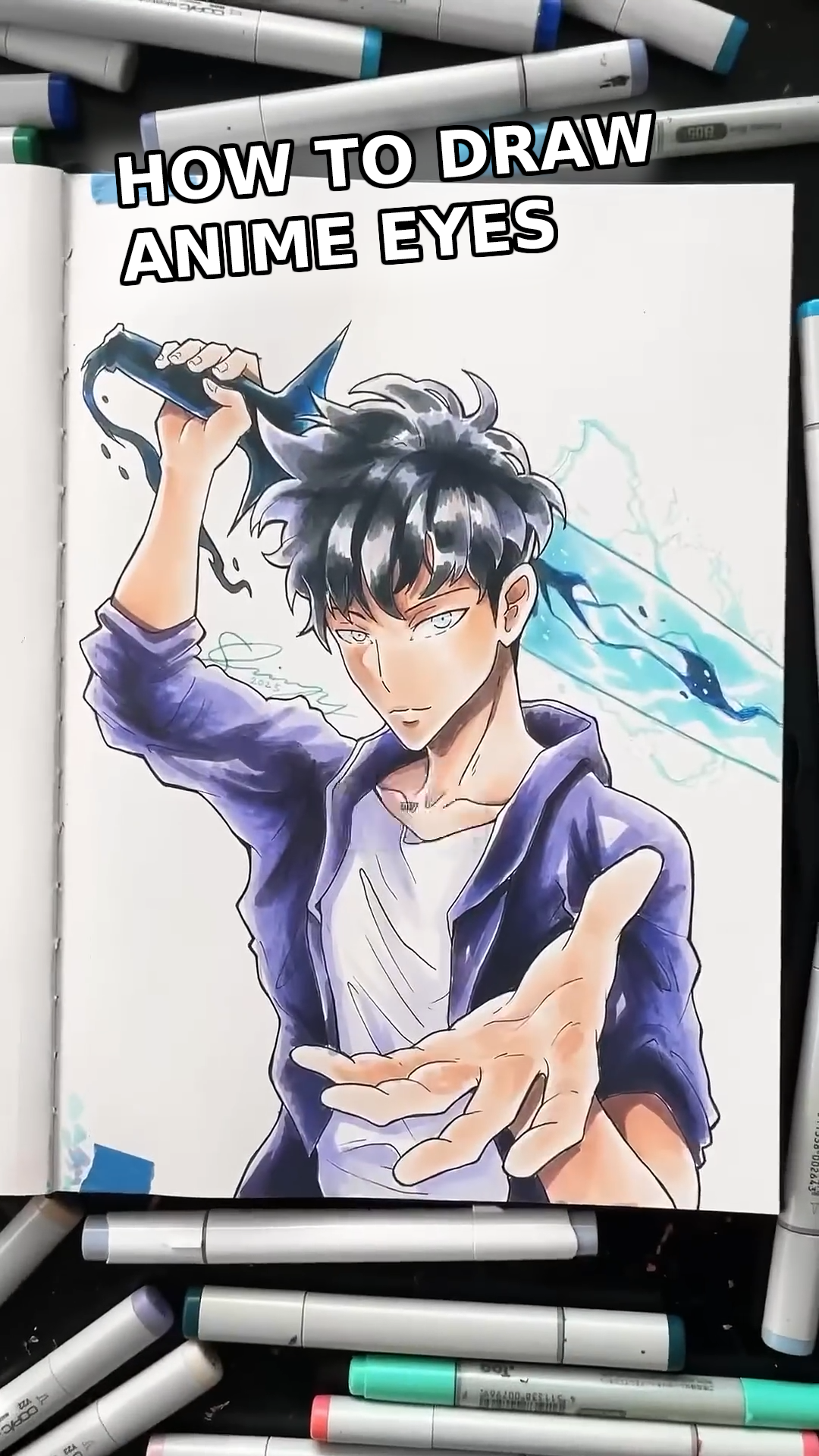 How to Draw Anime Eyes Step-by-Step