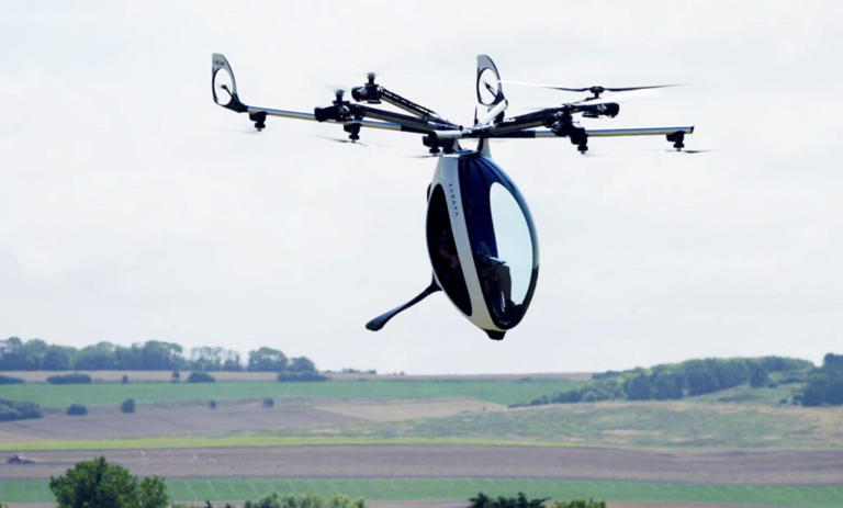 Man crashes trying to cross English Channel in ‘air scooter’