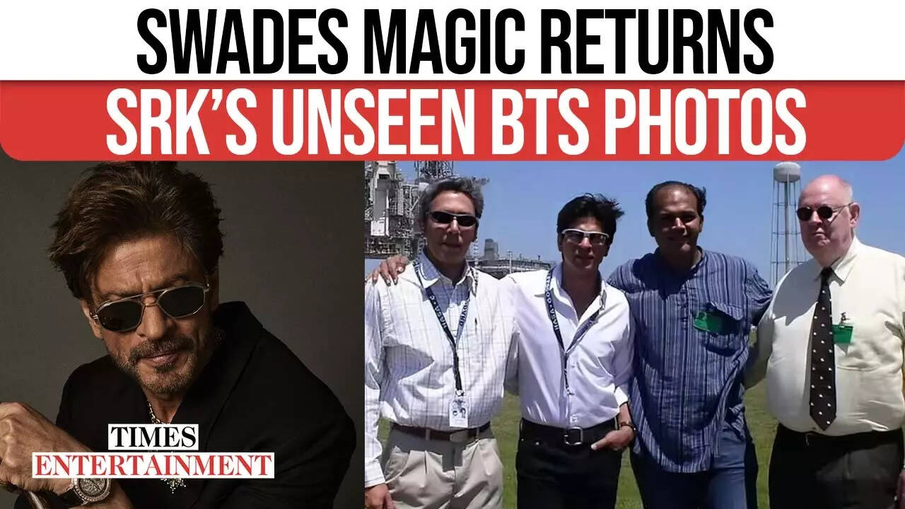 SRK's ‘Swades’ 20 Years Later: Rare BTS Photos Spark Fan Frenzy