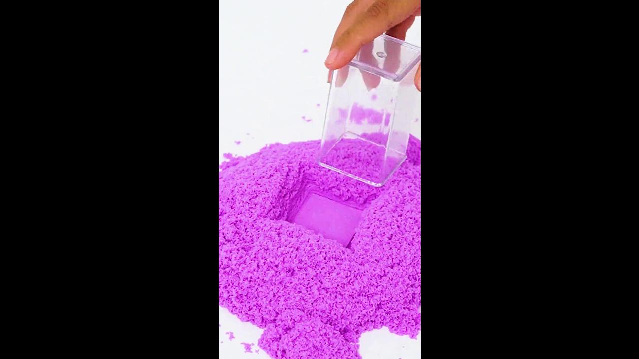 Satisfyingly Glass Smashing Purple Sand