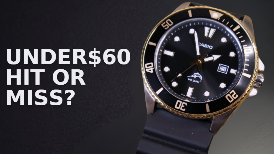Casio Duro Marlin Gold: Under $60 Hit or Miss?