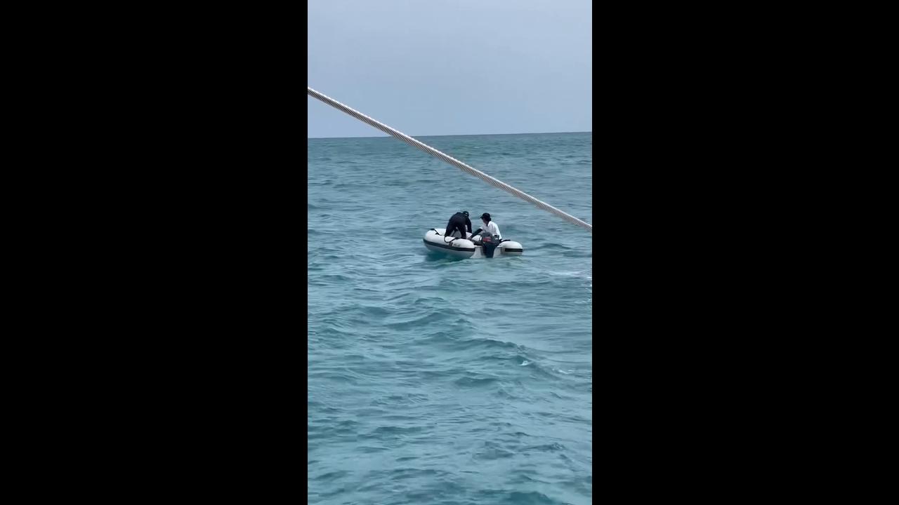 Exhausted tourists adrift at sea for two hours rescued off coast of Phuket