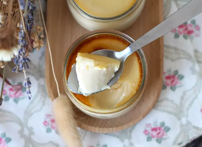 Quick and easy egg custards