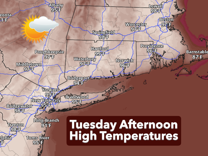 Record high temperatures and sweltering humidity prompt heat advisory ...