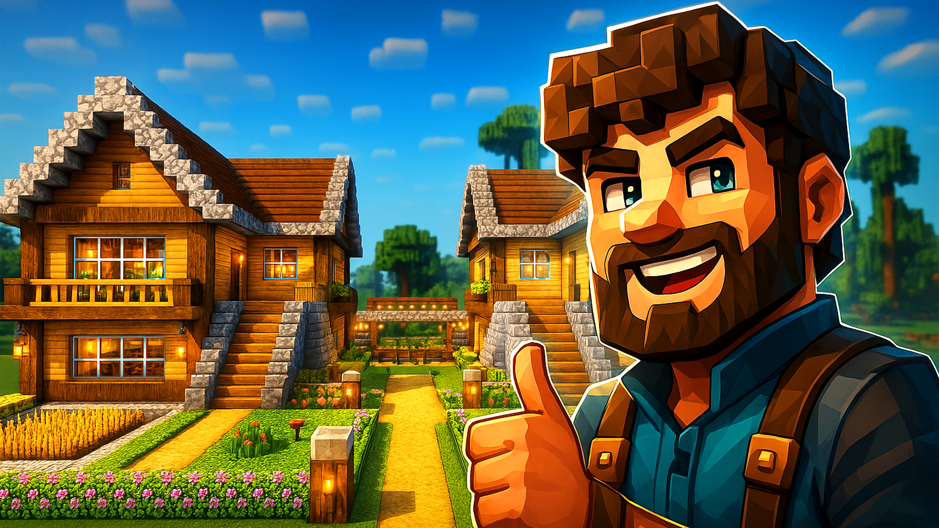 Build a Duo House in Minecraft – Step by Step