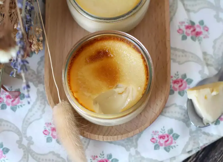 Quick and easy egg custards