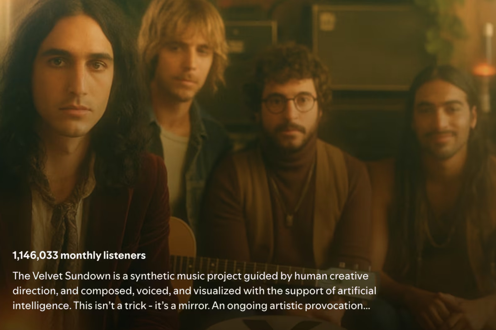 AI bands signal new era for music business