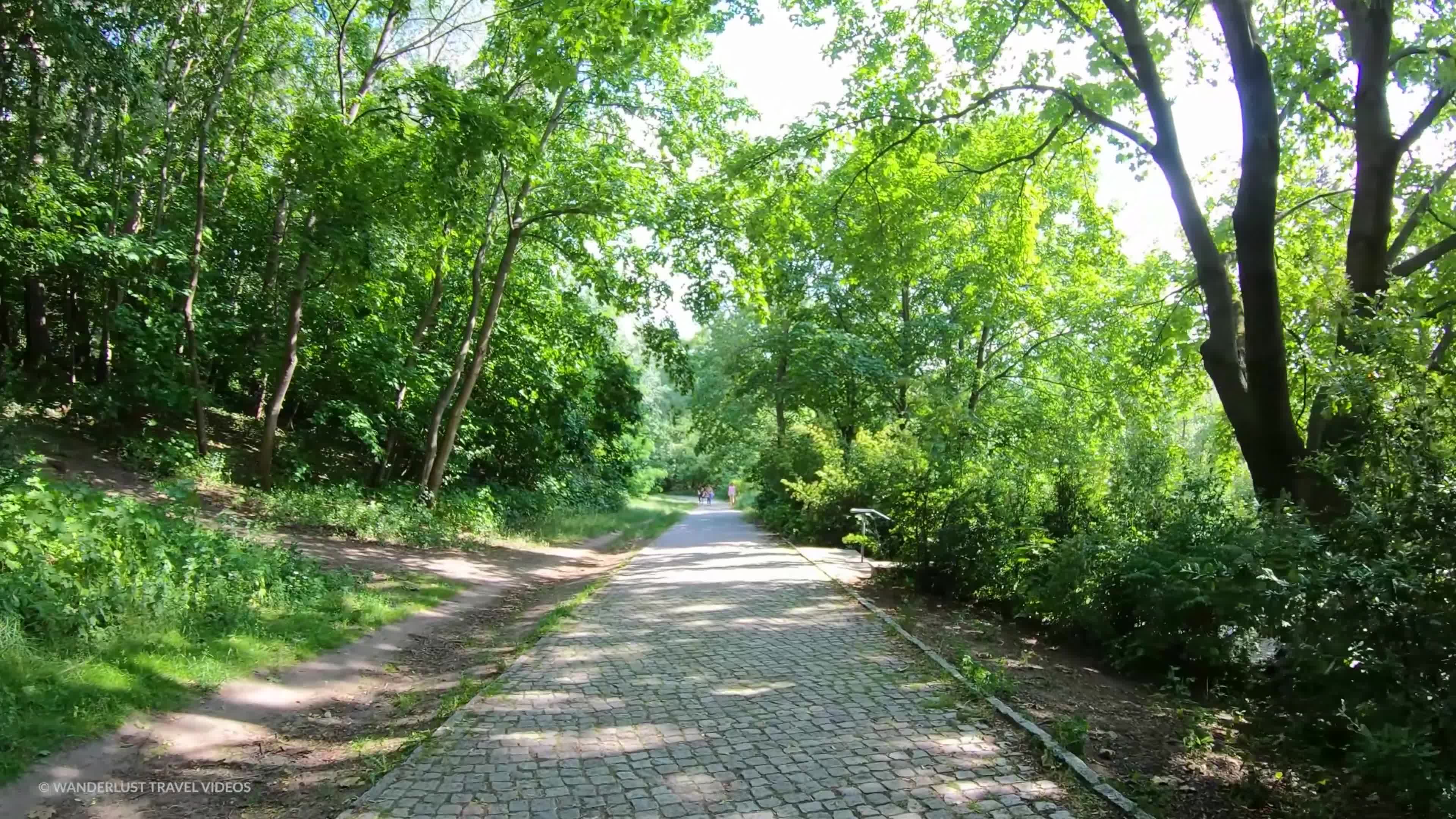 Walking Through Volkspark Friedrichshain in Berlin (4K)