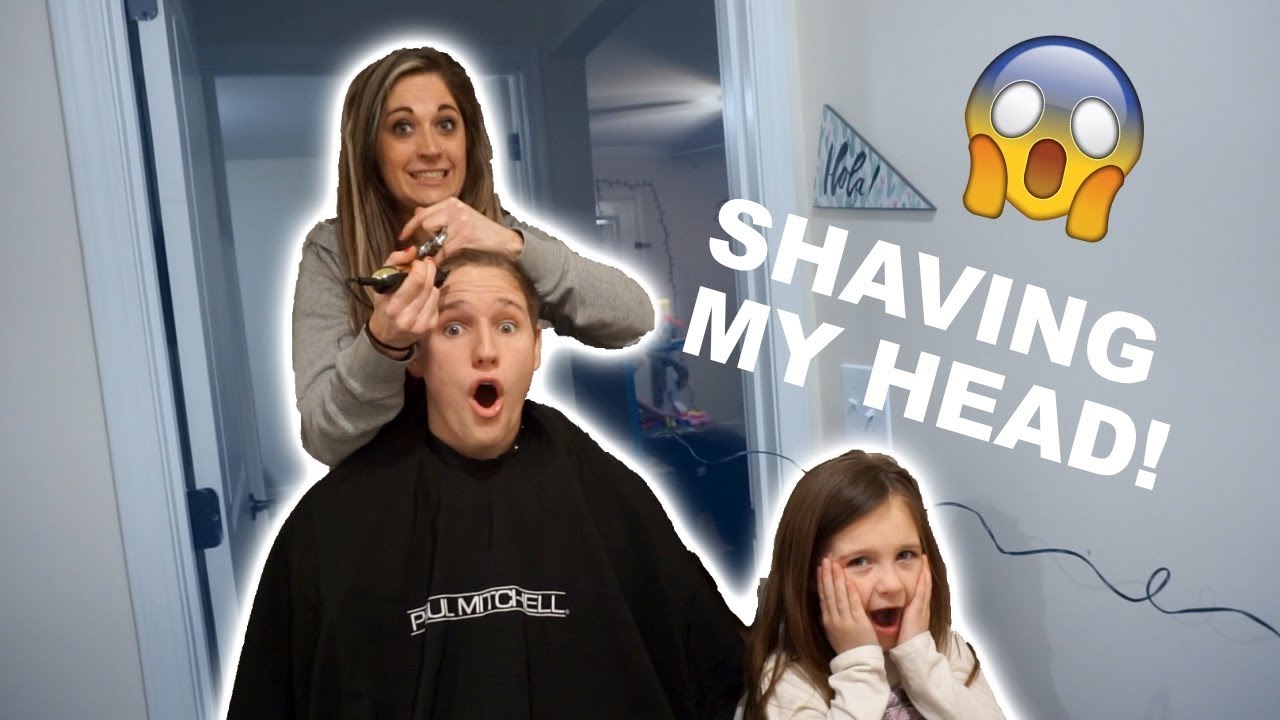 SHAVING MY HEAD...