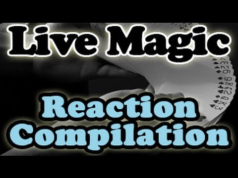 A compilation of the best reactions to magic