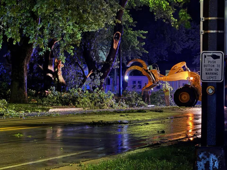 RECAP: Trees down, buildings damaged & thousands of outages after ...