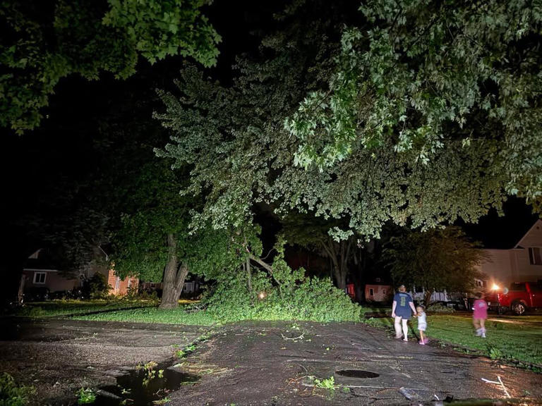 RECAP: Trees down, buildings damaged & thousands of outages after ...