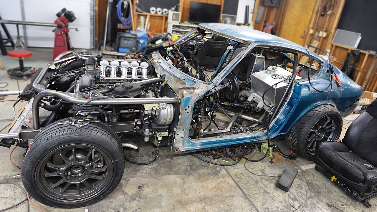 240Z Exhaust Is Ready for a Volume Test – Coolant System Complete!