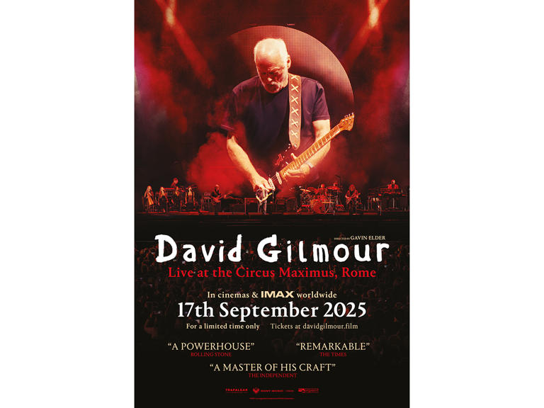 David Gilmour announces new live album and film