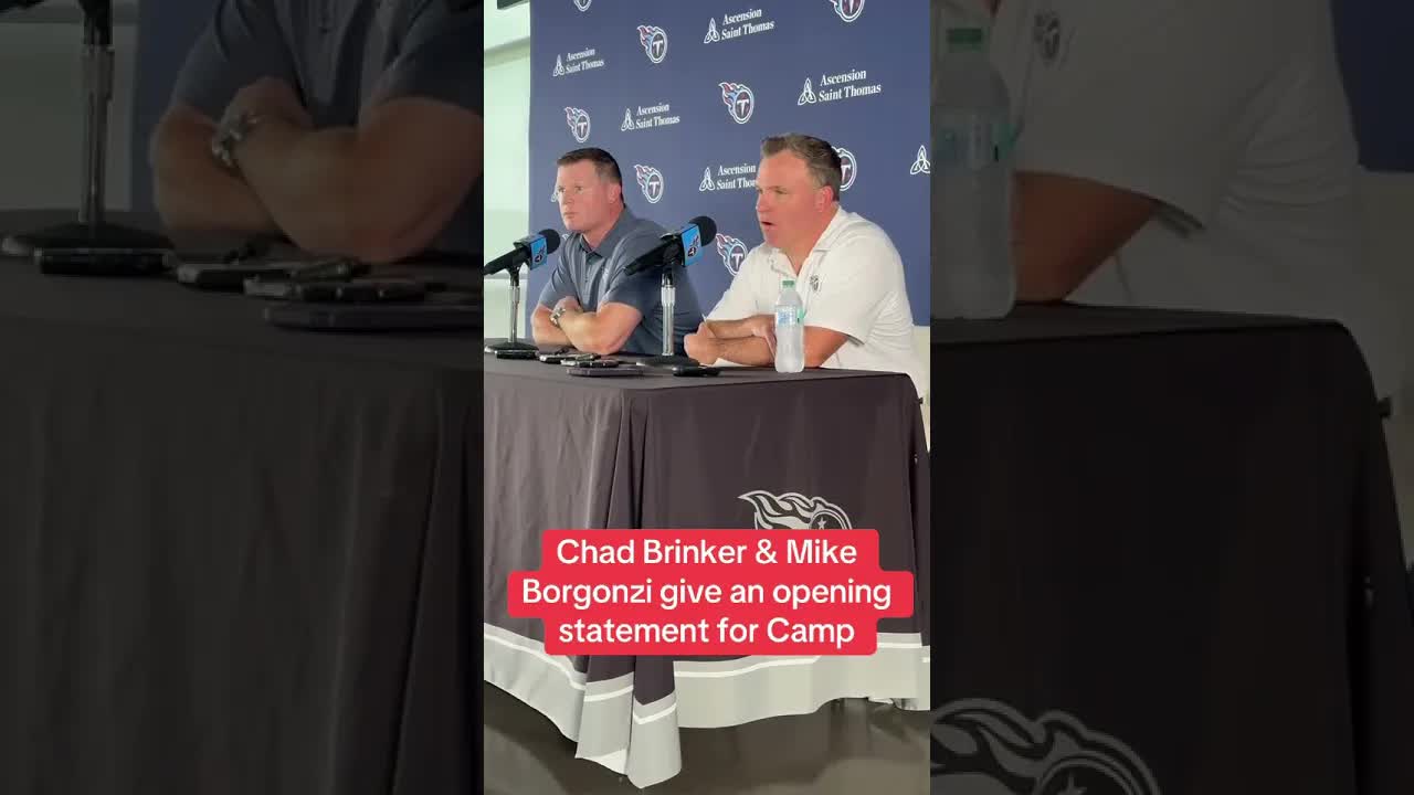 a to z sports nashville: titans training camp 2024: chad brinker and ...