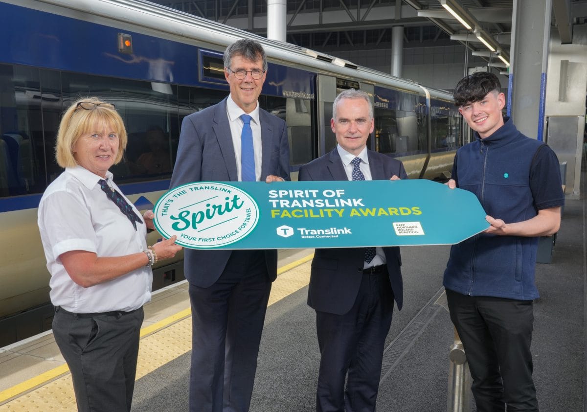 Bus & Rail Facilities Across Northern Ireland Enter 2025 SPIRIT Of ...