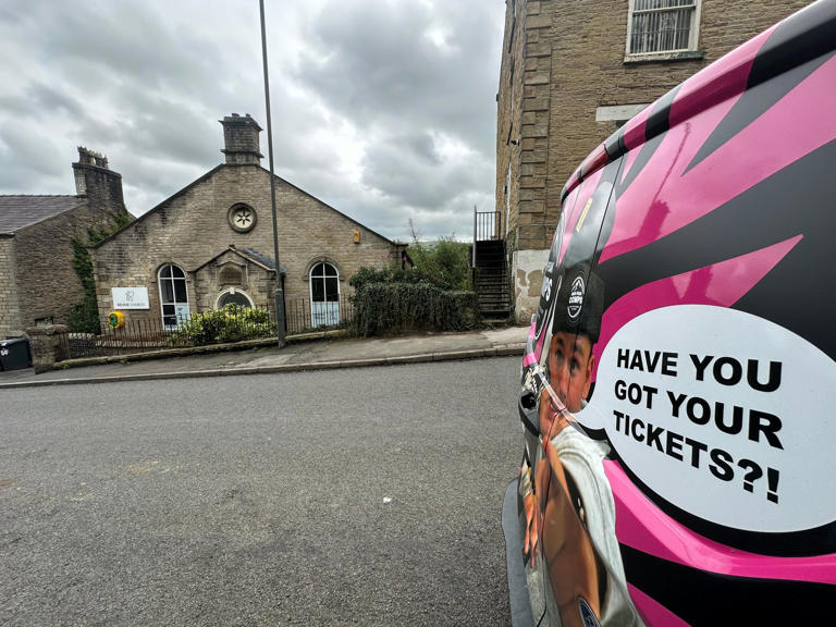 High Peak Comps pays for new defibrillator at local church