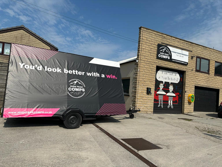 High Peak Comps pays for new defibrillator at local church