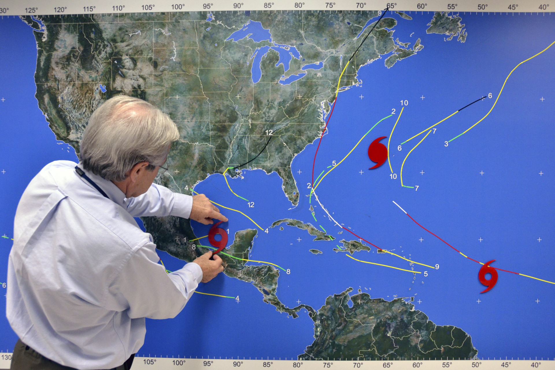 How do meteorologists predict the weather?