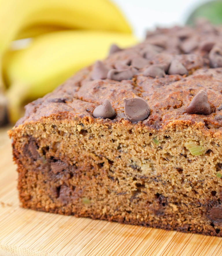 This Banana And Avocado Bread Is Soft And Full Of Flavor