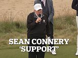 Trump suggests Sean Connery helped him build 'impossible' golf course