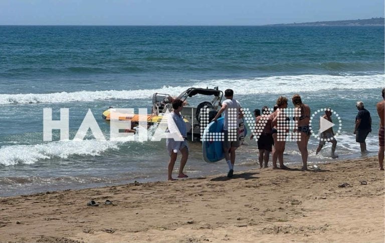 Τραγωδία στην Ηλεία: 52χρονος πνίγηκε μπροστά στα μάτια των φίλων του