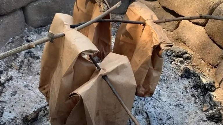 Camping? Avoid Messy Food Cleanup With This Easy Tip