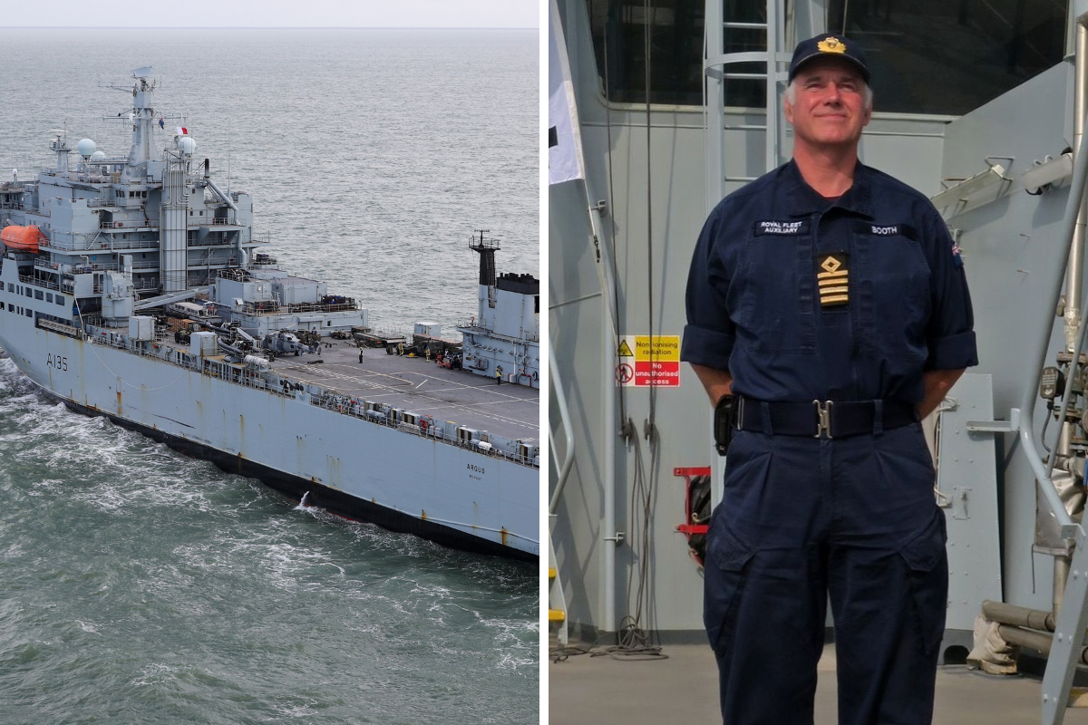 "Should have been replaced": Ex RFA Argus Commanding Officer laments ...