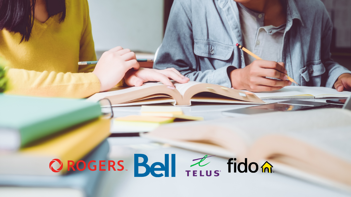 Rogers, Fido, Bell, and Telus unveil 2025 back-to-school deals.