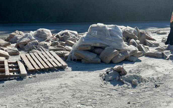 Resurfacing of I-64 near Route 288 complete after tractor-trailer crash