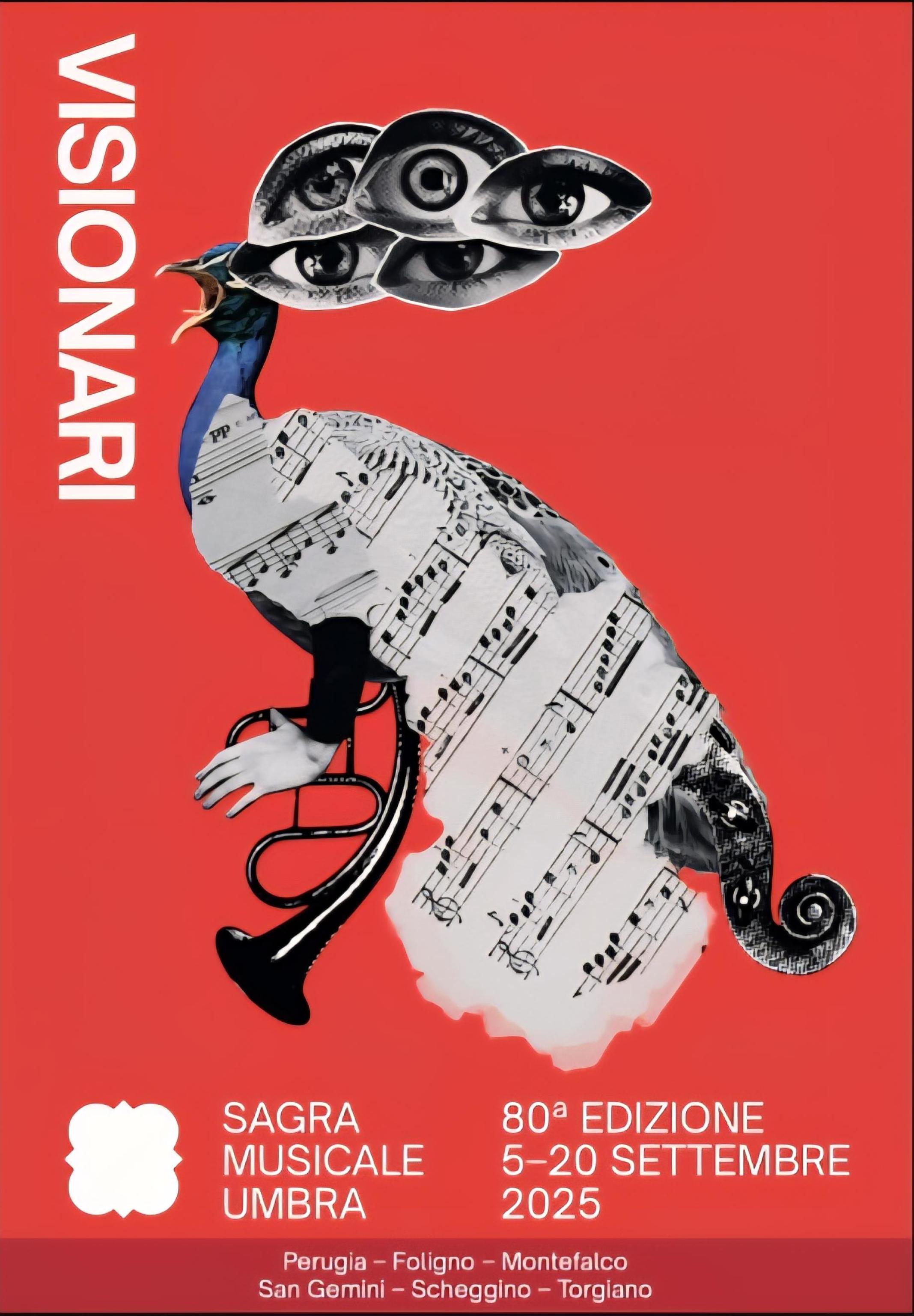 L'80/a Sagra Musicale Umbra alla scoperta dei 'visionari'