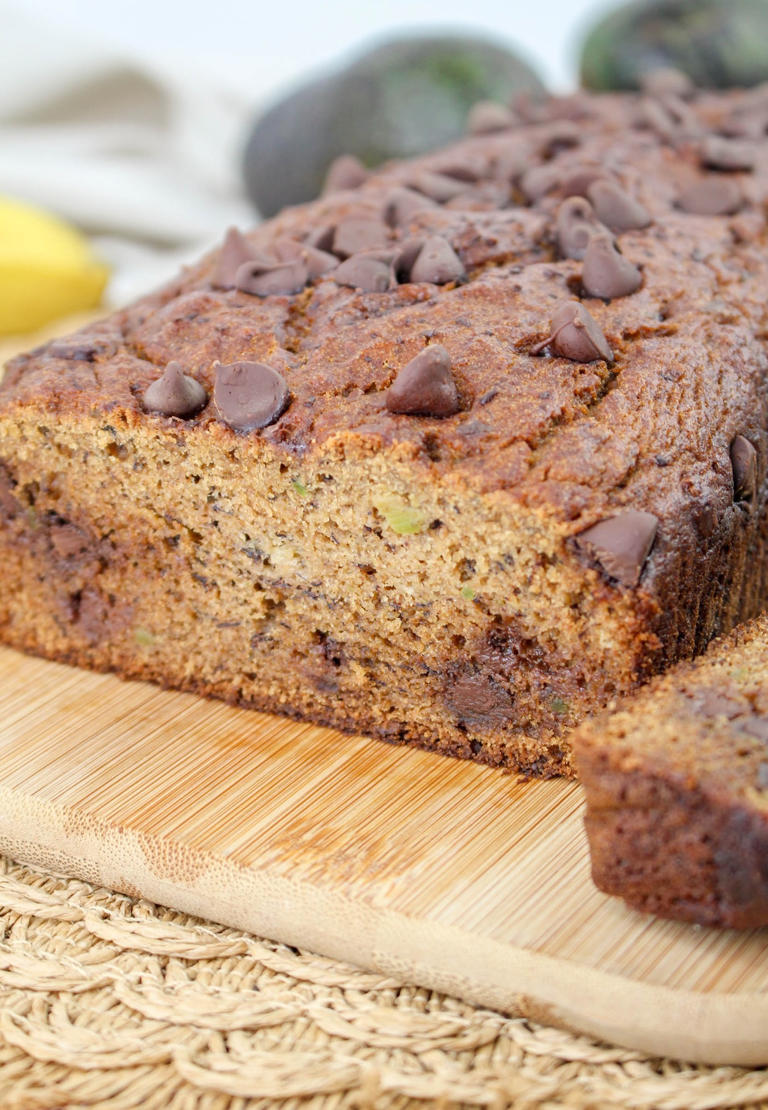 This Banana And Avocado Bread Is Soft And Full Of Flavor