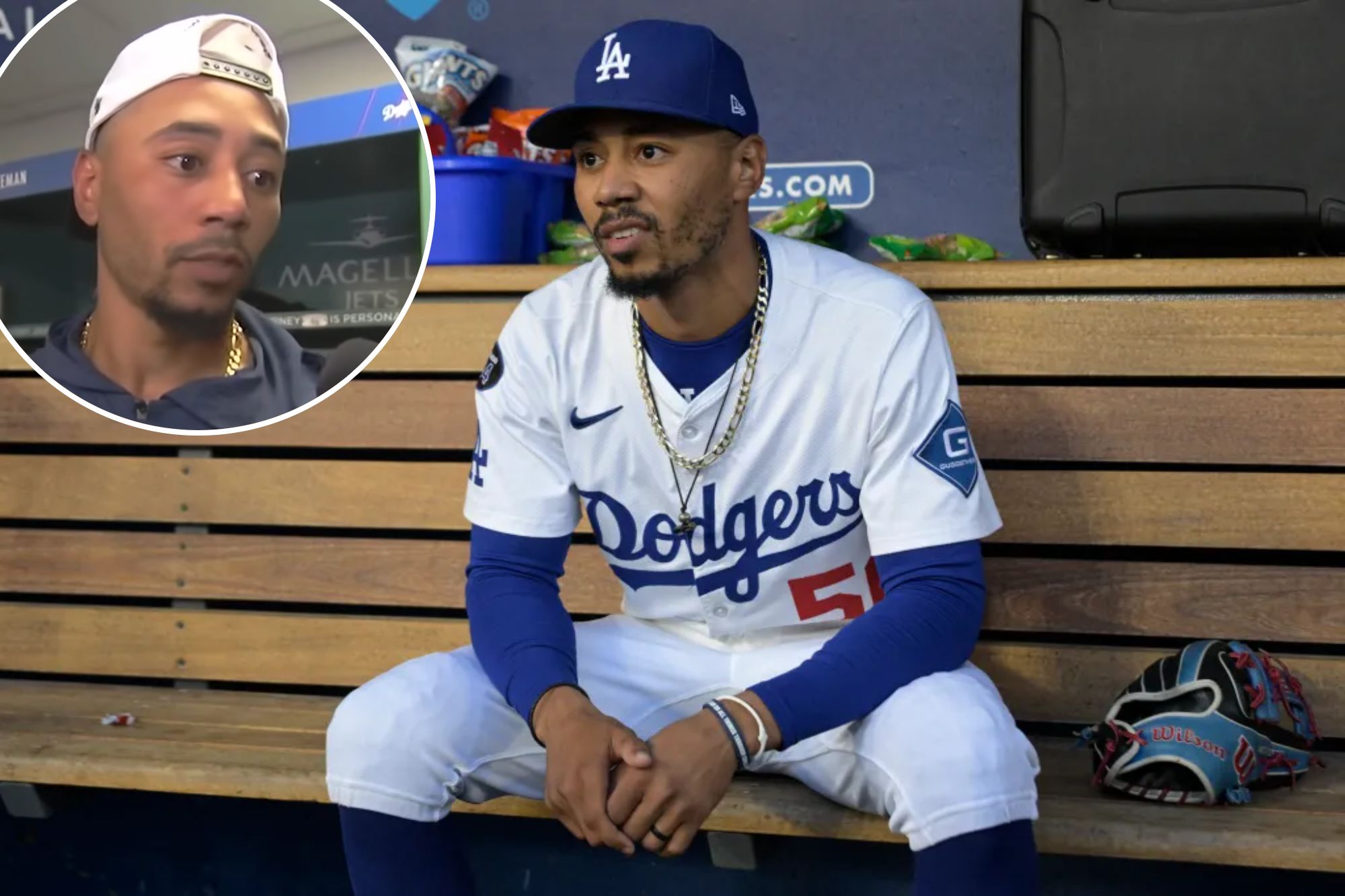 Mookie Betts grappling with death of family member during Dodgers absence