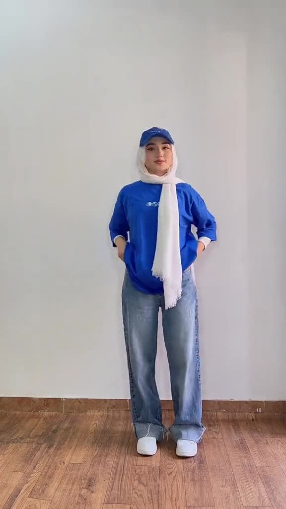 My Go-To Casual Blue Outfit Transformation