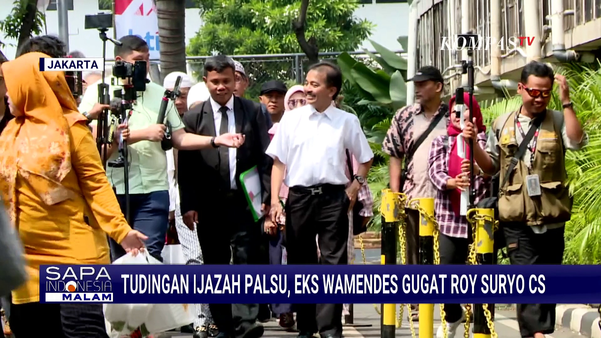 Sidang Gugatan Paiman vs Roy Suryo Cs soal Ijazah Jokowi Ditunda, Ini ...