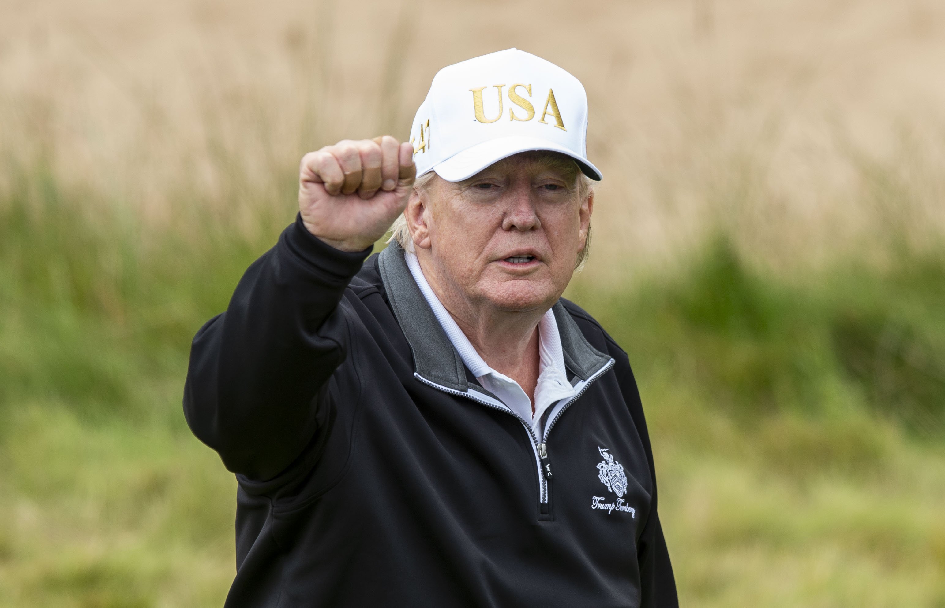 In Pictures: US President Donald Trump officially opens new ...