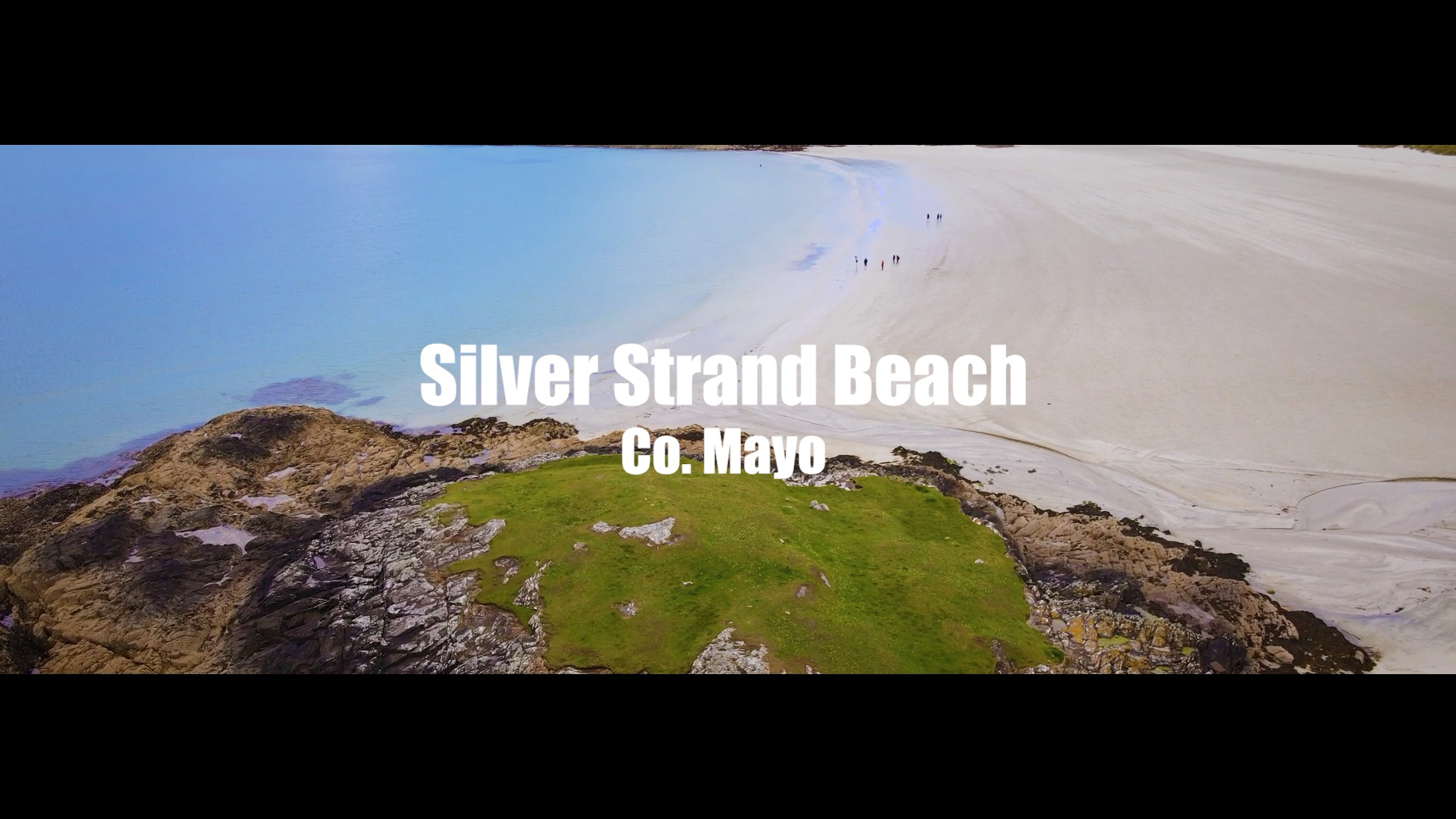 One of Ireland's most beautiful golden beaches, Silver Strand Beach, Co ...