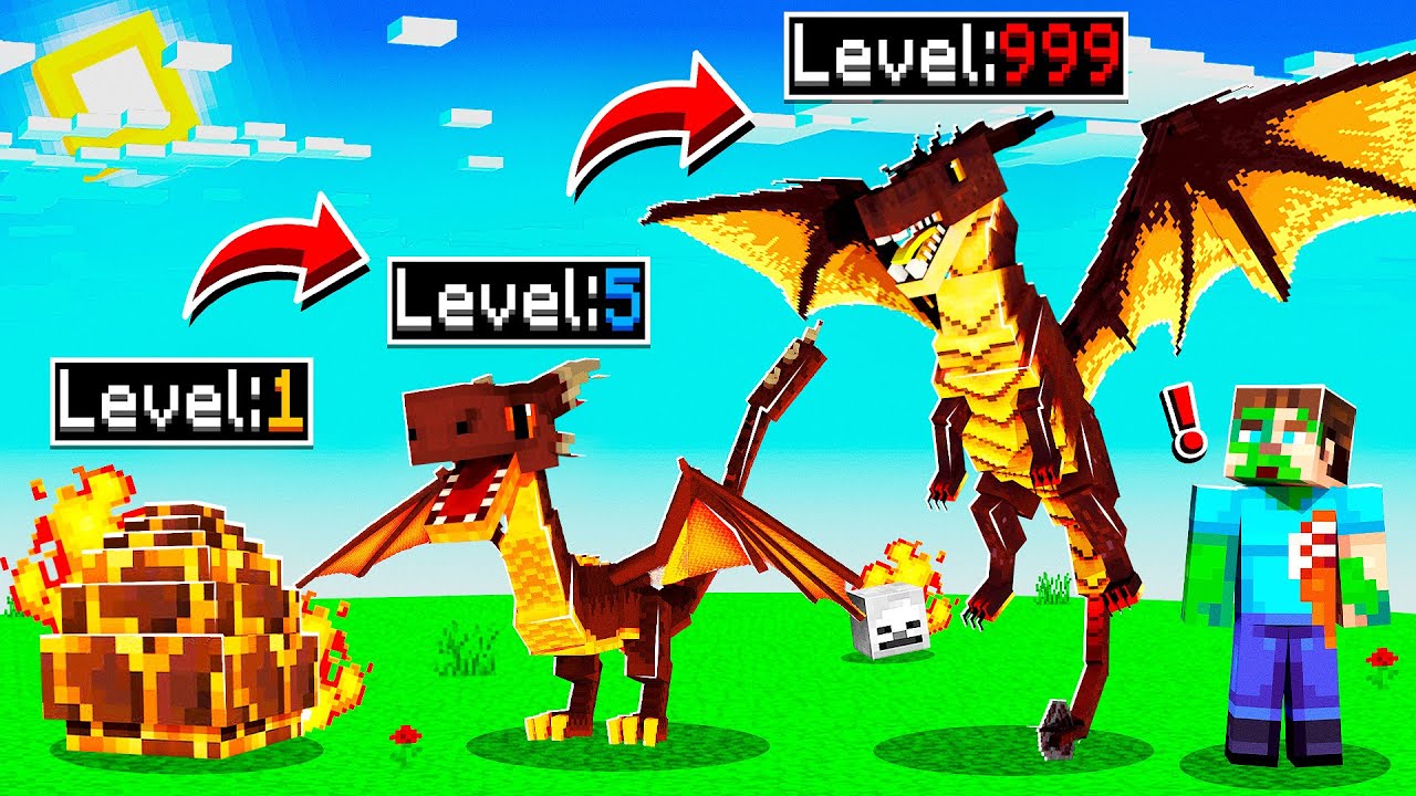 BUILD A BASE TO SURVIVE THE DRAGON APOCALYPSE IN MINECRAFT!