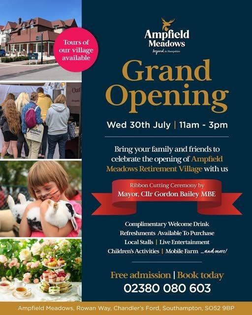 Free Family Event to celebrate Ampfield Meadows opening